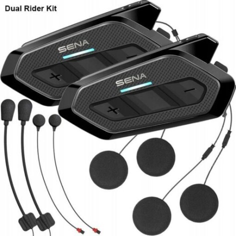 Sena Spider RT1 Mesh Motorcycle Intercom - Single / Dual