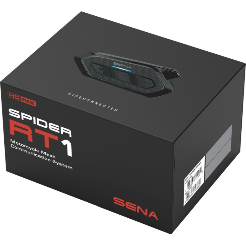 Sena Spider RT1 Mesh Motorcycle Intercom - Single / Dual