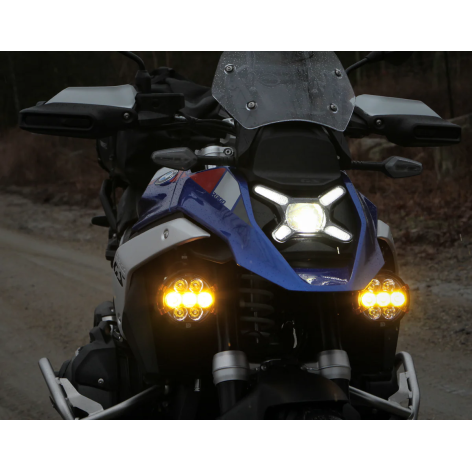 Denali Upper Driving Light Mount - BMW R1300GS