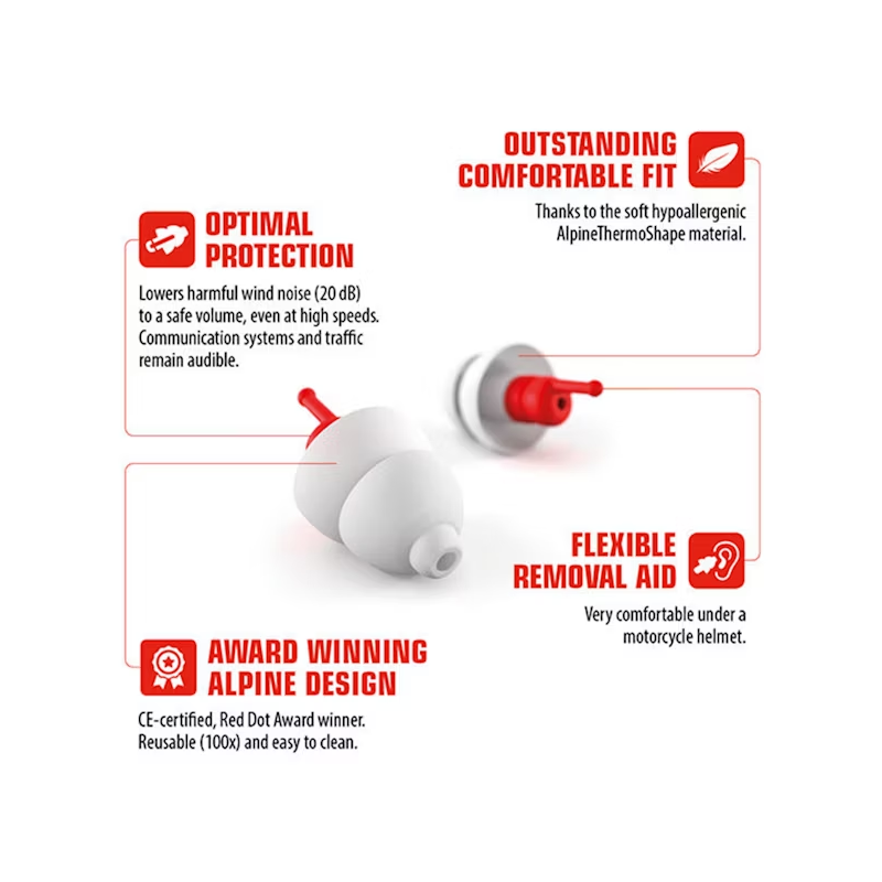 Alpine Motosafe Race Earplugs