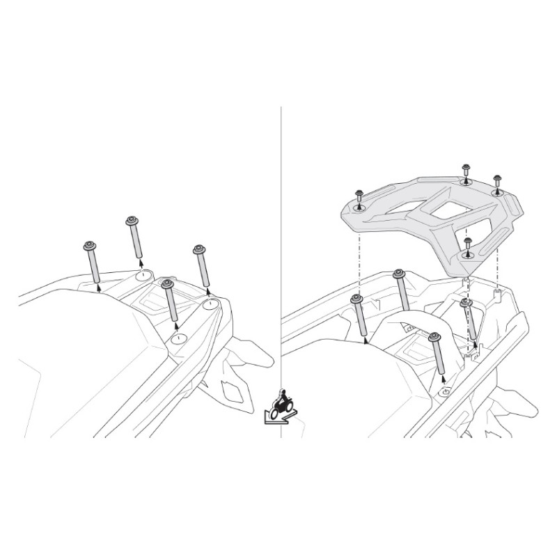 SW-Motech Adventure Rack BMW R 1300 GS Adventure