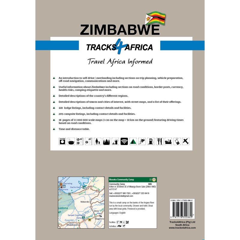 Zimbabwe Self-Drive Guide Book: Edition 1 (A4)