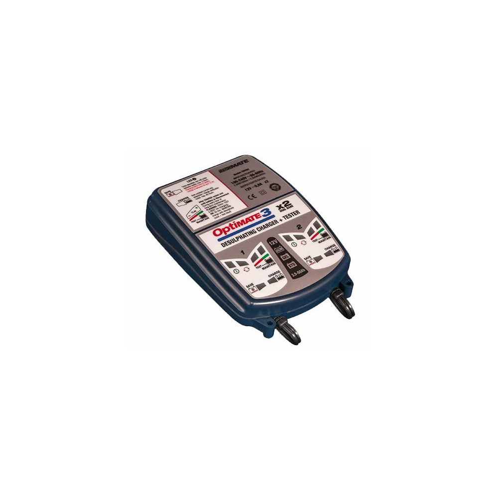 Optimate 3 Battery Charger 2 Bank